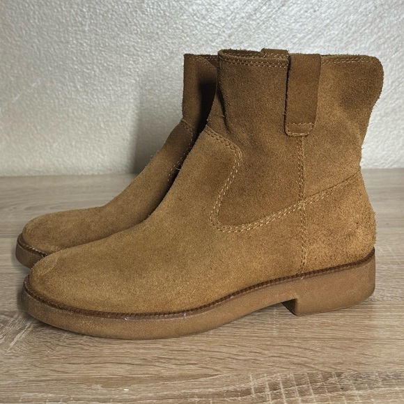 Lucky Brand | Shoes | Lucky Brand Women 85m Rhetty Boots Caramel Suede ...